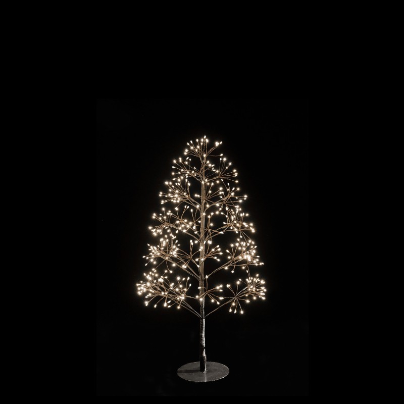 Black iron tree with 270 led lights for indoor and outdoor use d 30 cm ...