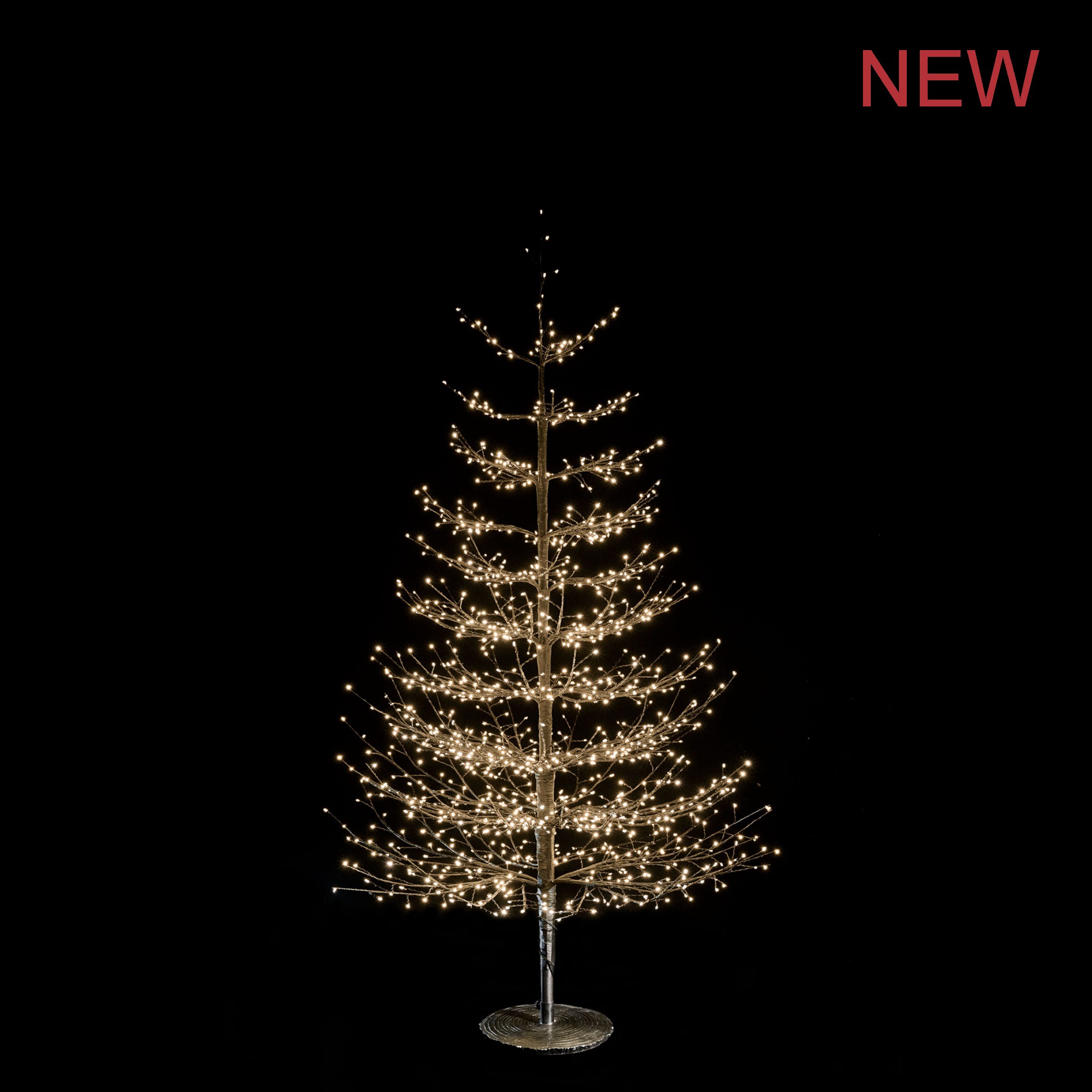 Black iron sticks tree 1940 led lights outdoor/indoor use d110 cm h 180 cm